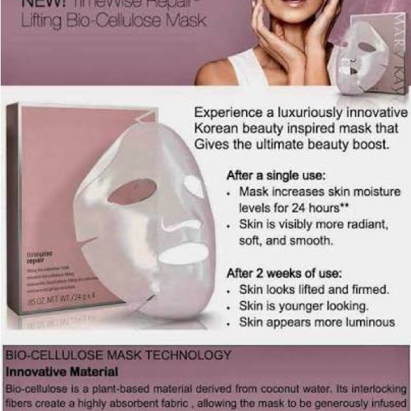 Mary Kay | Skincare | Mary Kay Timewise Repair Biocellulose Mask Pink ...